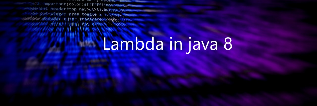 Brief Introduction To Lambda In Java 8